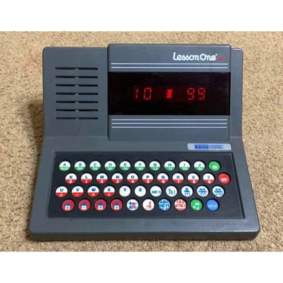 Toys | Vintage Lesson One Plus Computer Vtech Educational Electronics ...